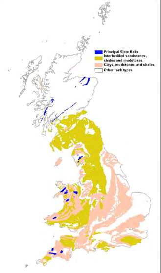 UK Geology – and root-induced subsidence (part 2 – Mudstone) | Building ...